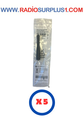 5 x Motorola PMAE4048 UHF2 Antenna for XPR6000 450-527Mhz GPS - Stubby ...