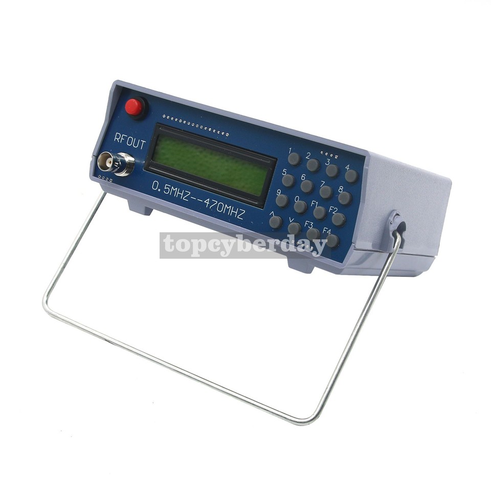 0.5-470Mhz RF Signal Generator Meter Tester for FM Radio Walkie-Talkie ...