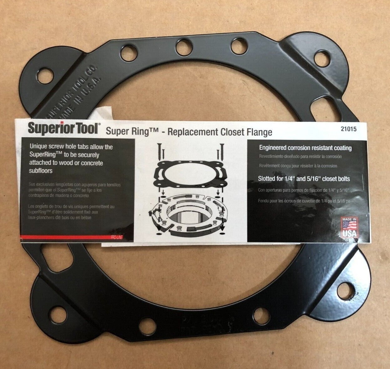 Superior Tool 21015 SuperRing Replacement Closet Flange ~ | eBay
