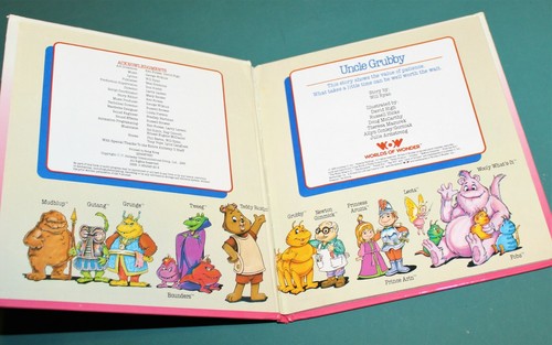 Worlds of Wonder: TEDDY RUXPIN - UNCLE GRUBBY - 1988 - Hardcover Guc | eBay