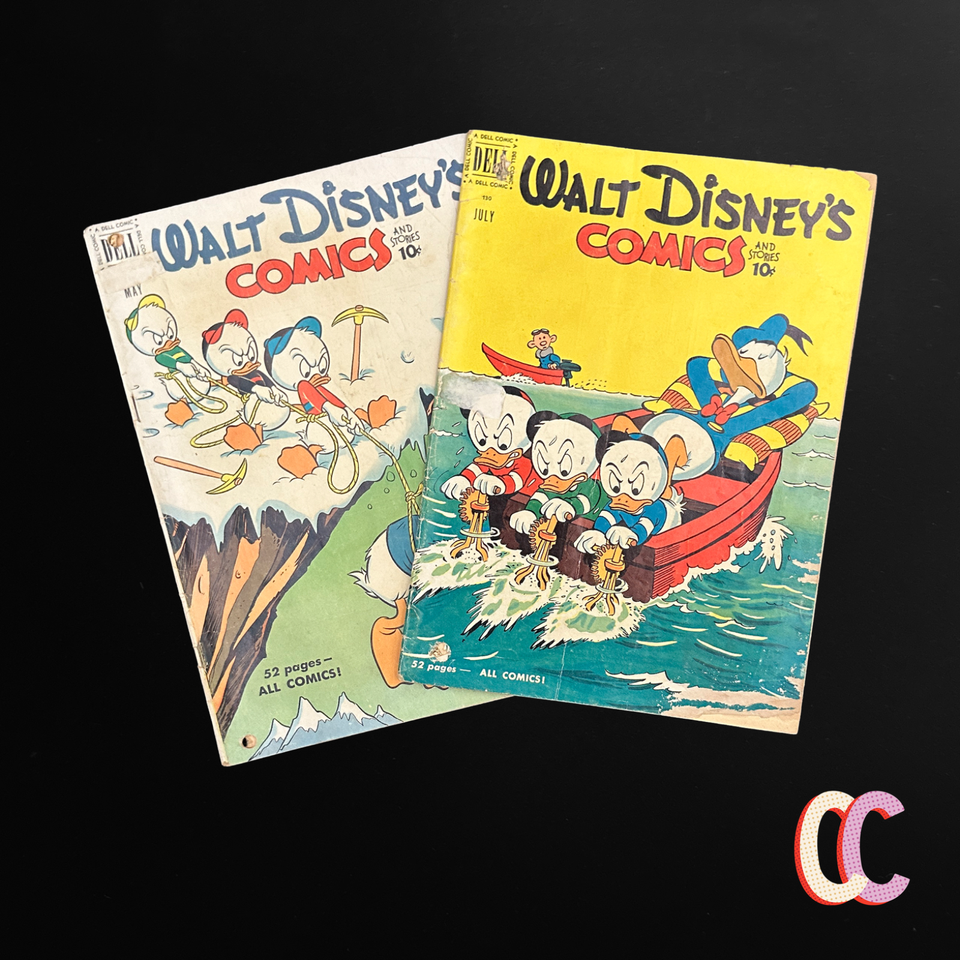Walt Disney's Comics & Stories Dell Golden Age 1950 COMPLETE SET 125 ...