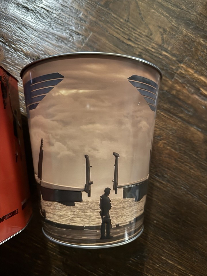 Mission Impossible Top Gun Maverick Tin Buckets Cinemark Exclusive ...