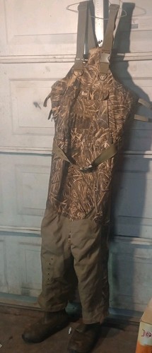 Banded Chest High Insulated Camouflage Boot Foot Waders Size 10r | eBay