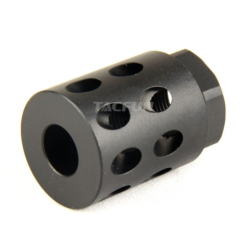 Anodized Black Muzzle Brake Compensator 9/16x24 TPI For .40 | eBay