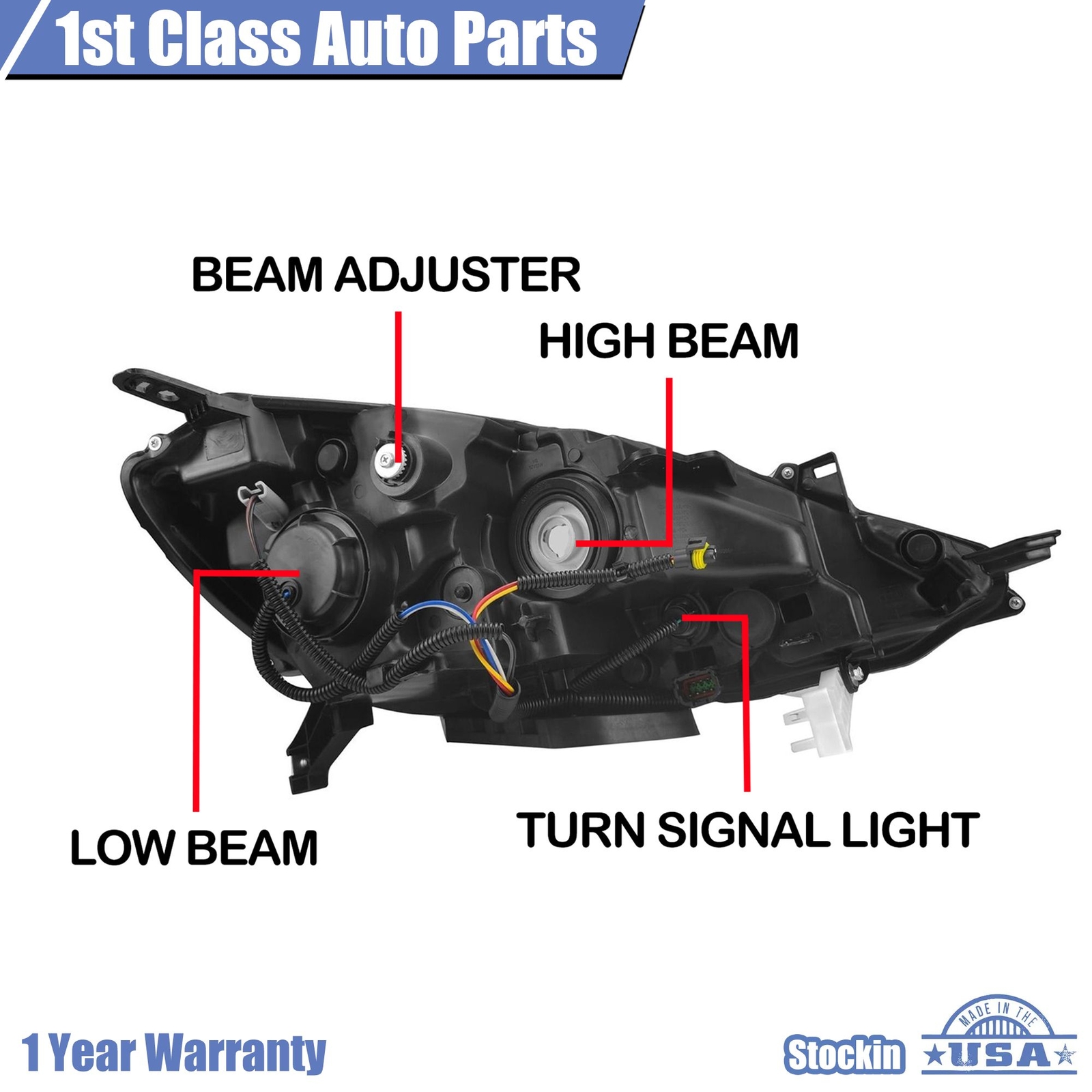 Left Driver Side Halogen Headlight For 2016 2017 2018 Nissan Sentra ...