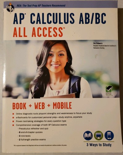 Advanced Placement AP Calculus AB/BC All Access Exam Study Book ...
