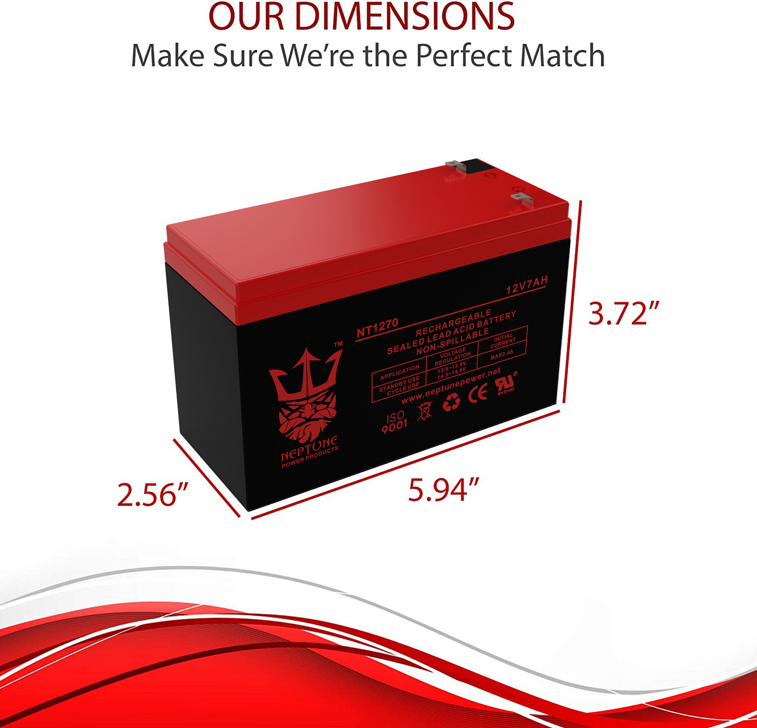 RAZOR E200, E300S SCOOTER 12V 7ah Neptune Power Replacement Battery 3 ...