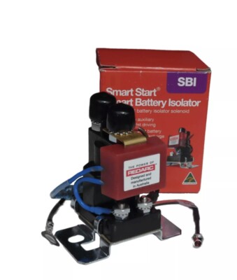 Redarc SBI12 Dual Battery Isolator Solenoid 100amp 4x4 Caravan Charging ...