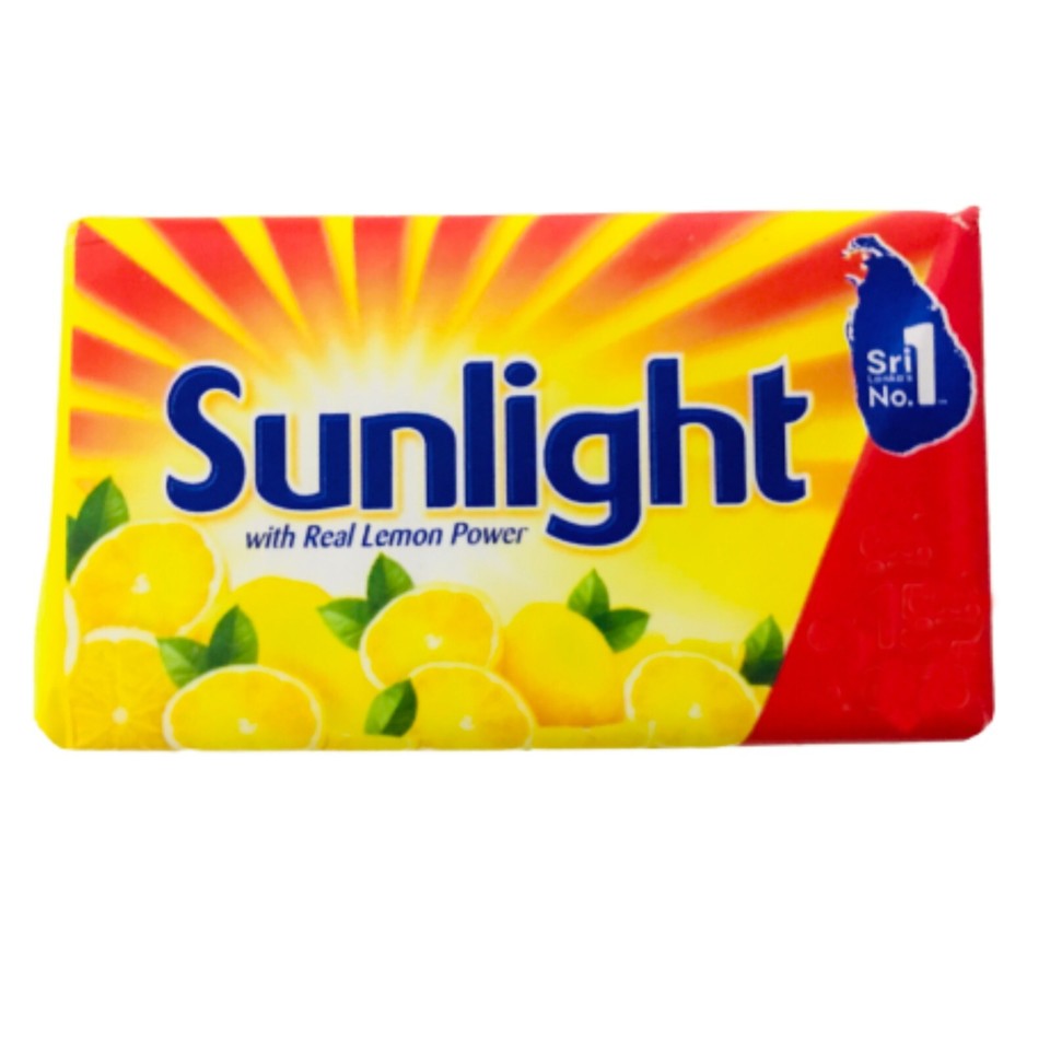 Sunlight Laundry Bar Real Lemon Detergent Clothes Washing Soap | eBay