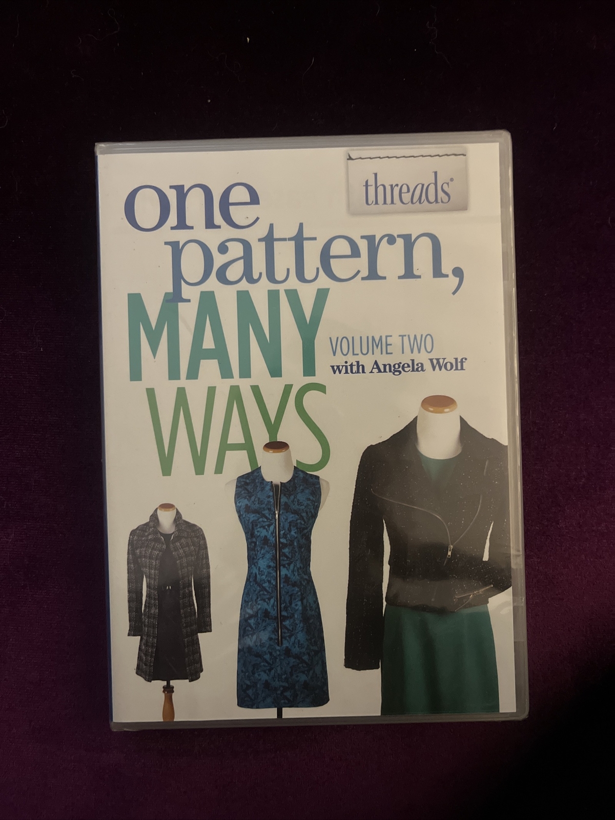 One Pattern Many Ways,Volume 2 by Angela Wolf(2014,DVD)Threads Magazine ...