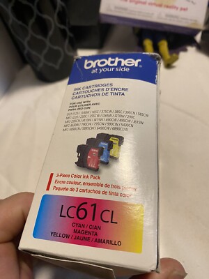 Brother LC61CL (LC613PKS) Ink Cartridge - Value Pack 2 Boxes | eBay
