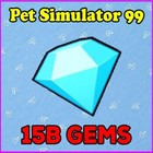Pet Simulator 99 (Pet Sim 99 PS99) | 15 Billion Gems - 15 Billion ...
