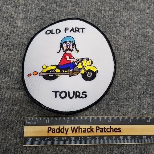 Old Fart Tours Patch Motorcycle Biker W2 | eBay Australia