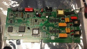 SIMPLEX 4010-9810 566-155B ALARM PANEL DACT BOARD USED WITH CABLES 574 ...