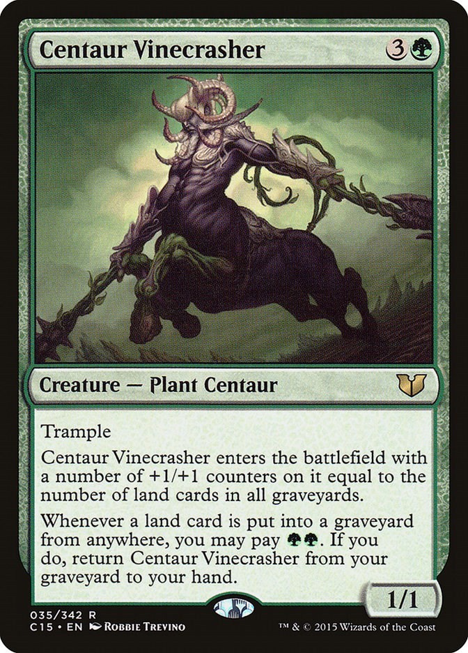Centaur Vinecrasher #35 *Normal* (NM) - Commander 2015 MTG | eBay