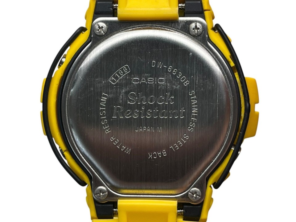 Casio G SHOCK FOX FIRE DW6630B 9 Digital Quartz Japan Watch Mens ...