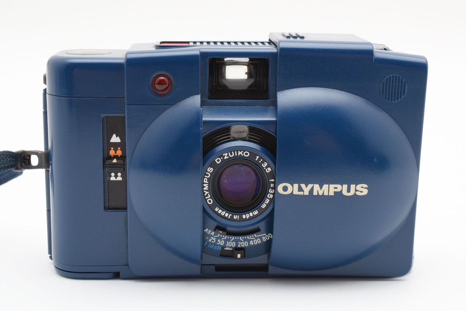 [ Near MINT- ] Olympus XA2 A11 Point & Shoot 35mm Film Camera Blue From ...