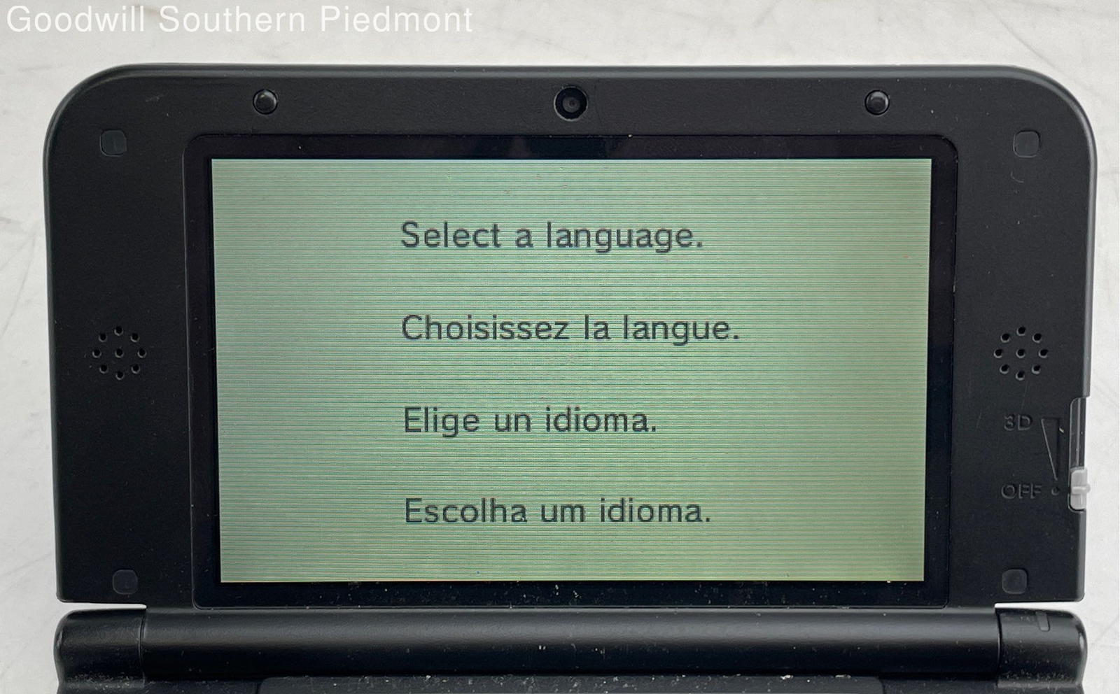 Nintendo 3DS XL Handheld Console - Blue & Black - Bad Screen - For ...