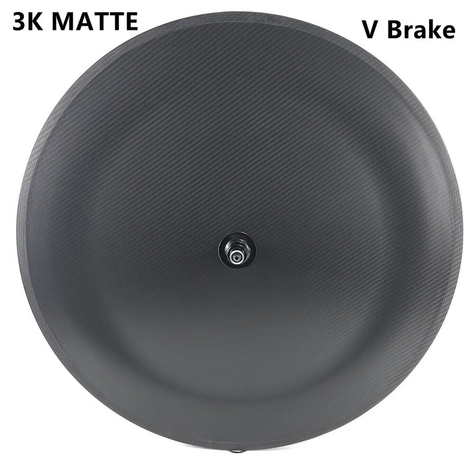 700C Carbon Track Disc Bicycle Wheelset UD Matte Bike Wheels 25mm Width ...