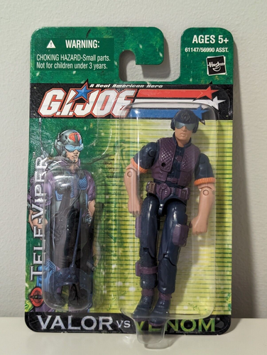 2004 Hasbro GI Joe Valor VS Venom Tele Viper Collector Action Figure ...