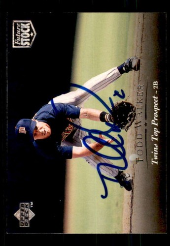 1995 Upper Deck Minors #170 Todd Walker AUTOGRAPHED!!! 239568 | eBay