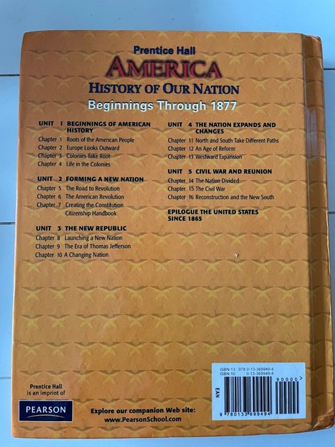America: History of Our Nation 2011 Volume 1 Student Edition by ...