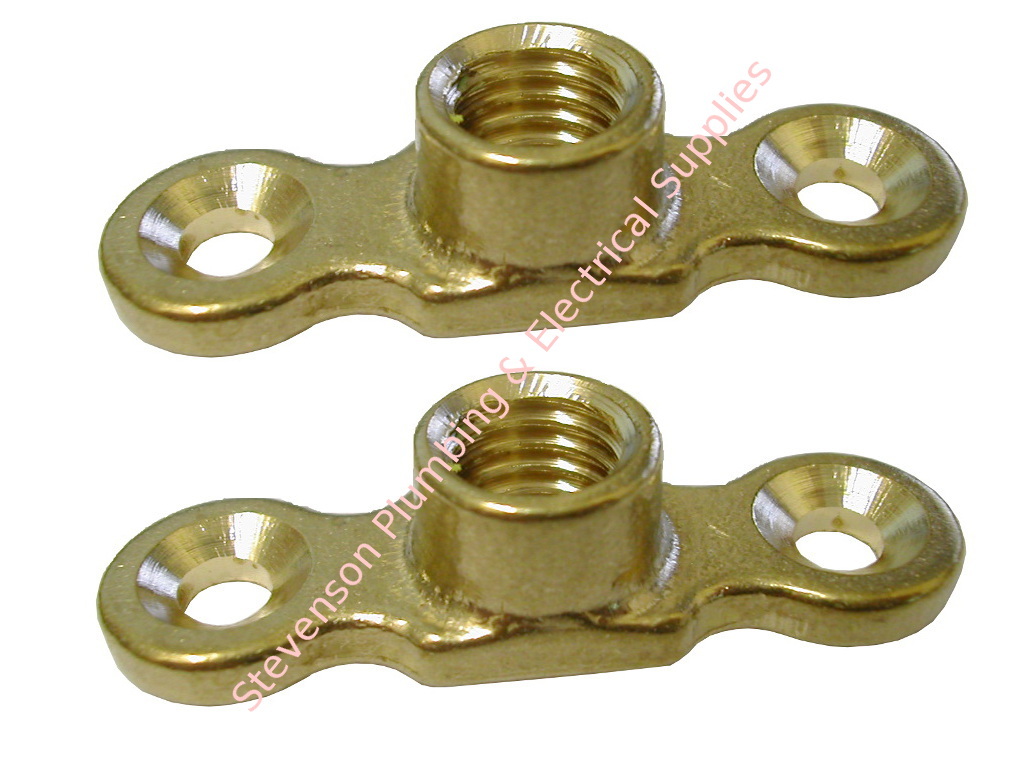 Brass Female M10 (10mm) Munsen Ring Backplates (2 Pack) | eBay