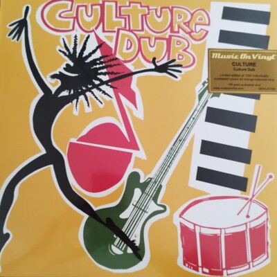 Culture ‎– Culture Dub LP COLORED & NUMBERED VINYL ALBUM NEW UK MOV DUB ...
