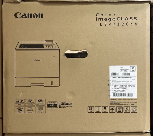 Brand New Canon Color imageCLASS LBP712CDN Laser Printer 0656C002AA | eBay