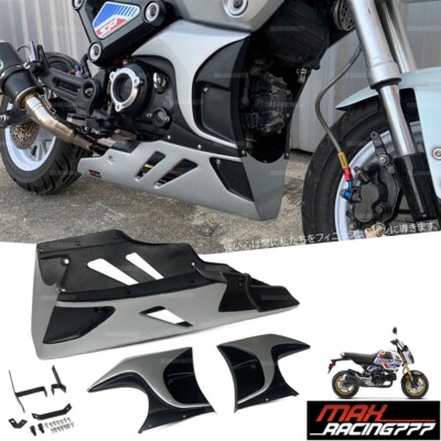 Silver Fairing Belly Pan Set SIDE FRAME BODY for Honda New Grom 2022-24 ...