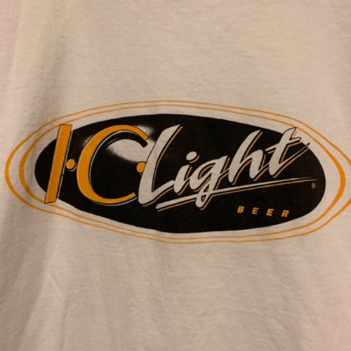 Iron City IC Light Beer Size XL T-Shirt | eBay