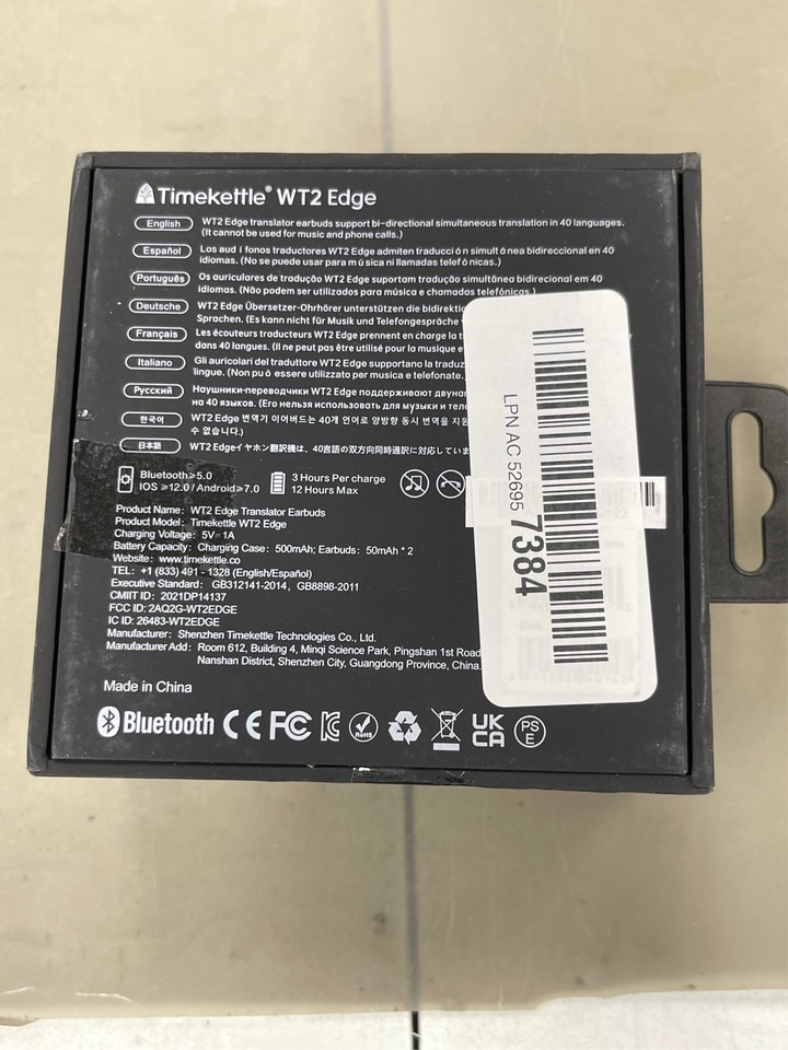 Timekettle WT2 Edge W3 Translator Device,Bidirection Simultaneous Translation, T | eBay