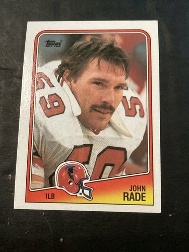 1988 Topps John Rade Atlanta Falcons Card #393 | eBay