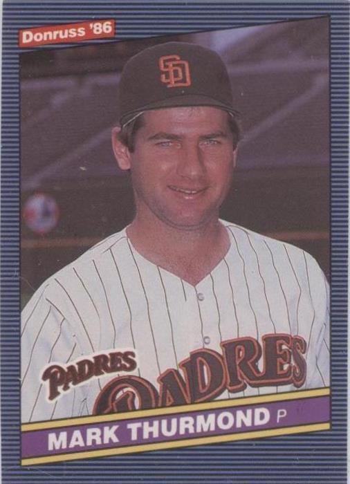 1986 Donruss - Mark Thurmond #261 for sale online | eBay