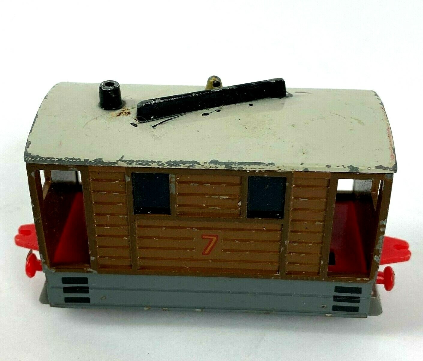 Thomas The Tank Engine & Friends Diecast Train Car #7 TOBY 1989 ERTL 3 ...