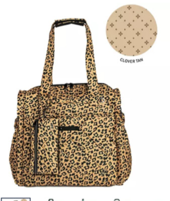 SPOTTED LEOPARD LUG QUILTED WEEKENDER BAG & TRAVEL POUCH-SAUNTER | eBay