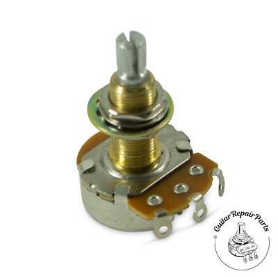 Alpha 500K Reverse Audio Taper Pot, Left Handed, 3/4" Bushing, Split ...