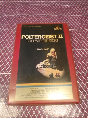 VTG POLERGEIST II VHS 1986 EROLS VIDEO CLUB Hardcover MGM | eBay