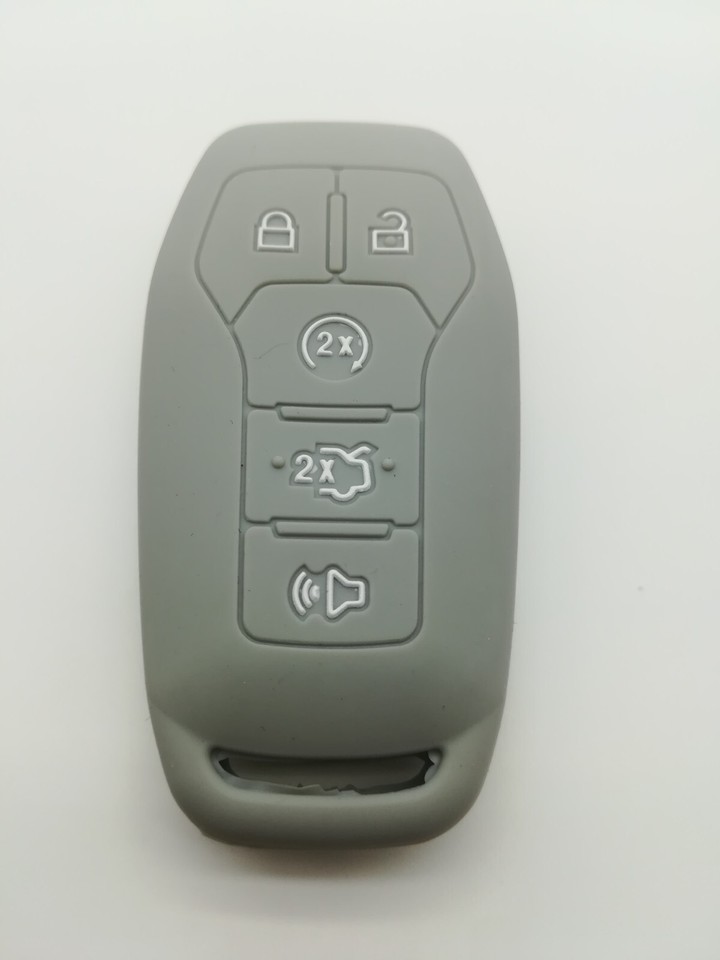 Rubber Remote Key Cover for Ford Fusion Mustang Edge EXPLORER F-150 F ...
