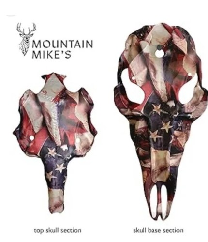 Mountain Mikes MMR SMRF Skull Master American Flag Deer Skull Mounting ...
