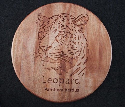Carved Solid Wood Solid Leopard Wall Art | eBay
