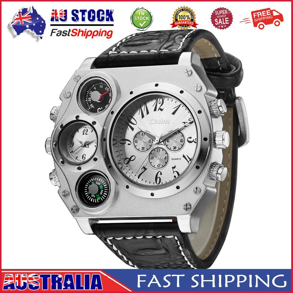 OULM Analog Wristwatch Jewelry Decor Alloy Men Men Watch for Gift ...