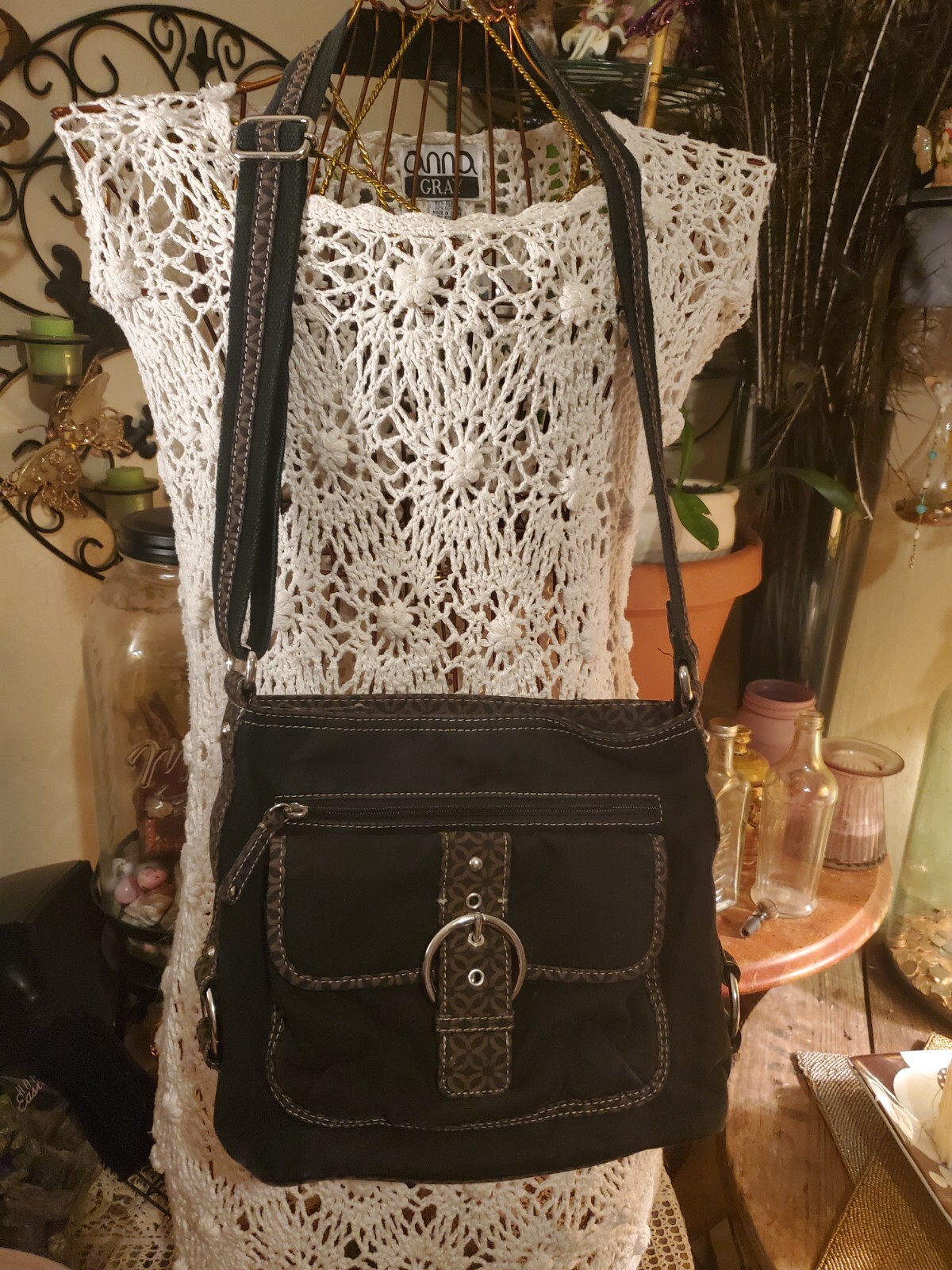 Vintage Relic Crossbody Handbag Satchel Purse | eBay