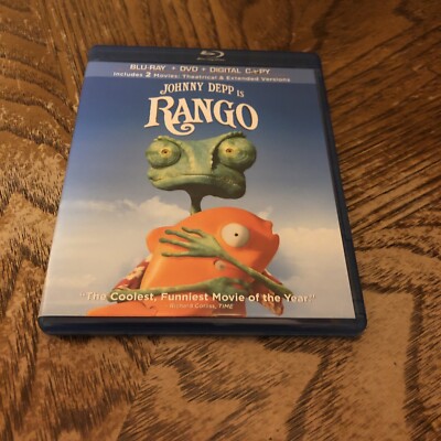 Rango (Two-Disc Blu-ray/DVD Combo + Digital Copy) MINT 97361439044| eBay