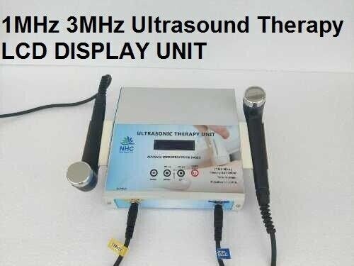 Ultraso.und Therapy Unit US Machine 1 &3 MHz Program LCD Display ...