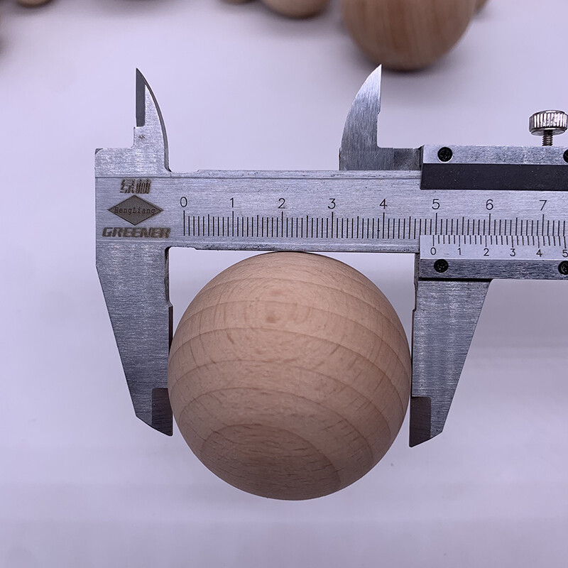 Natural Wooden Balls Beech 10 - 80mm Games Math Waldorf Games Solar ...