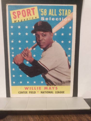 1958 Topps - Sport Magazine '58 All Star Selection #486 Willie Mays | eBay