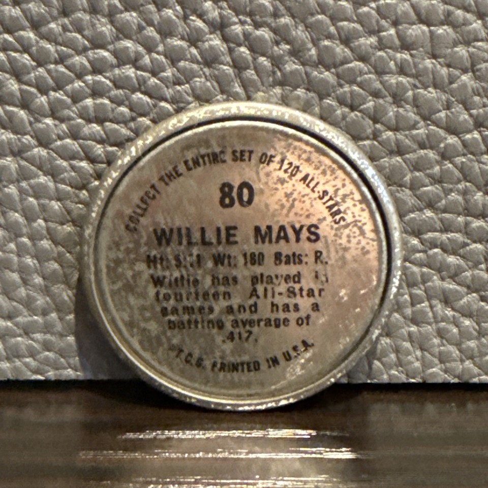 1964 Topps Baseball Coin #80 Willie Mays - MLB San Francisco Giants | eBay
