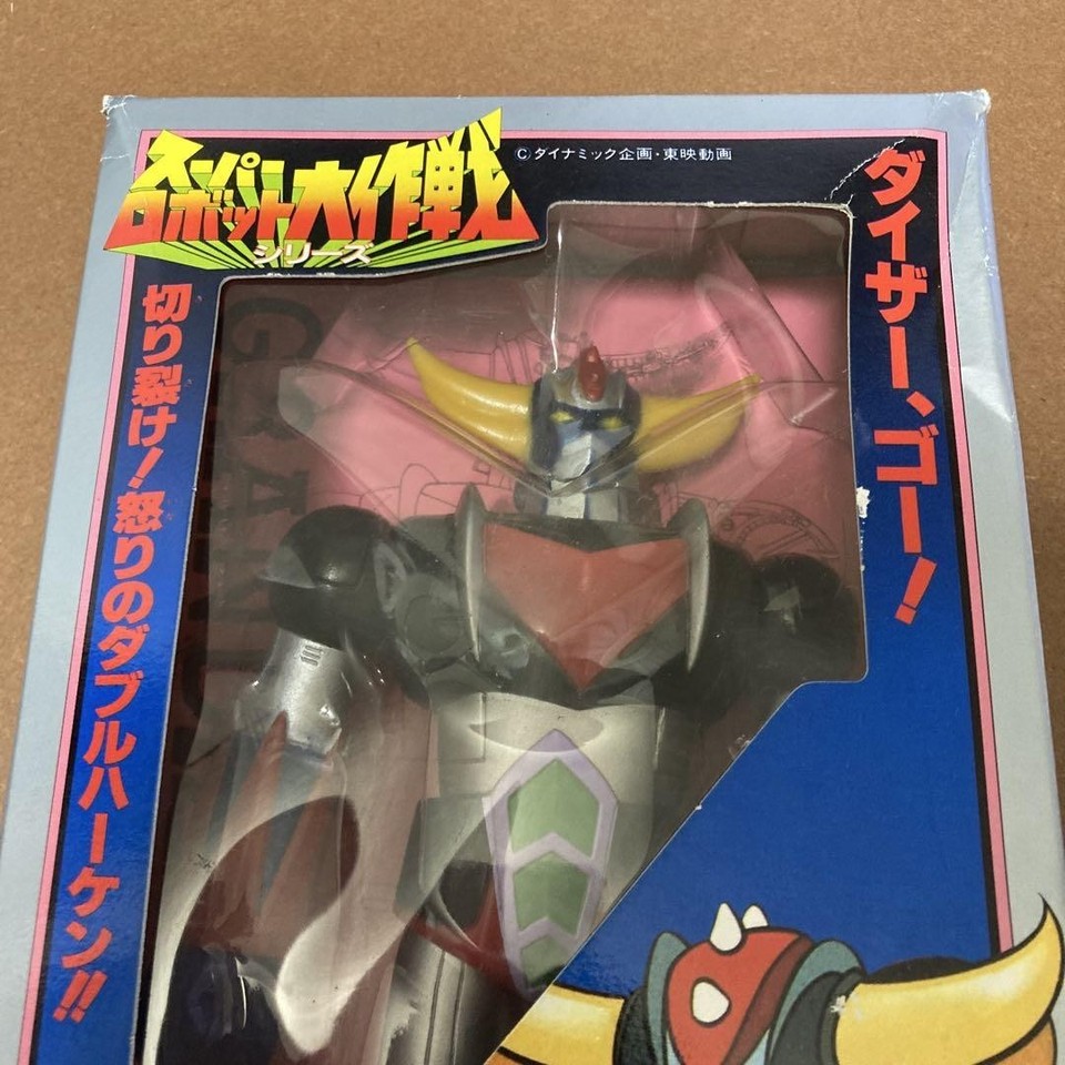 BANDAI Great Mazinger, Getter Robot, Tetsujin 28 - Soft Vinyl Figures ...