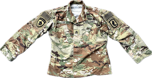 US Army Multicam Jacket 9 Patches Socom Africa 173rd Airborne Sky Soldiers | eBay Australia